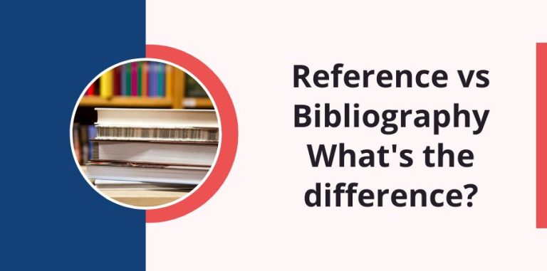 Difference Between References and Bibliographies